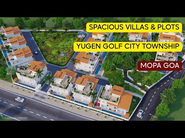Yugen Infra Plots & Villas in MOPA Goa 2026 – 500 Acre Golf Township
